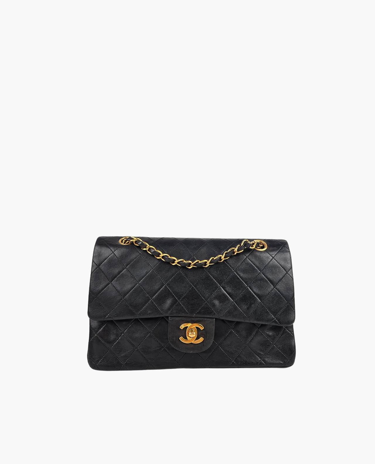 Chanel Timeless Vintage Medium Lambskin Black GHW 24k – Luxury Helsinki