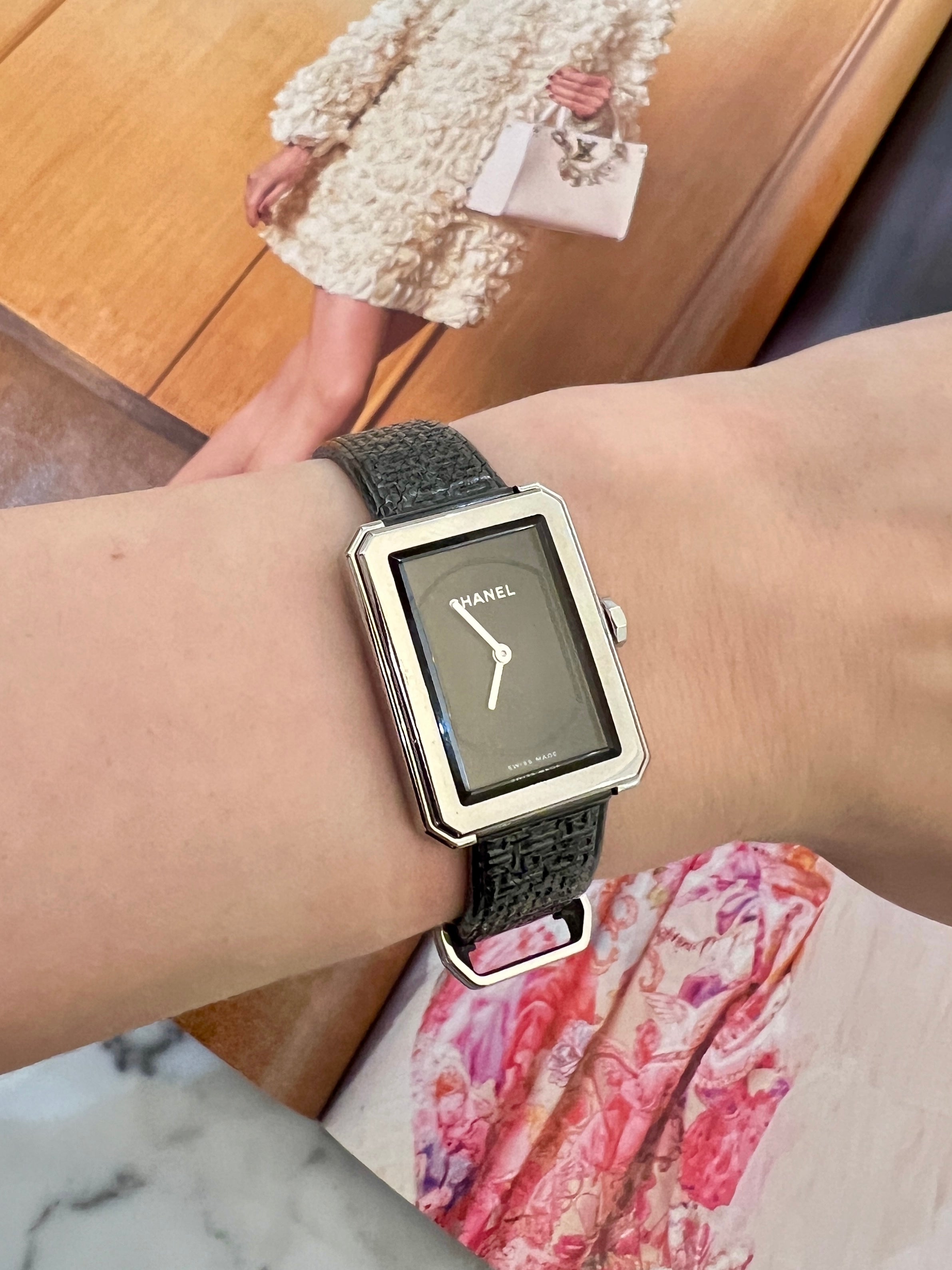 Chanel Boyfriend Tweed Watch – Luxury Helsinki