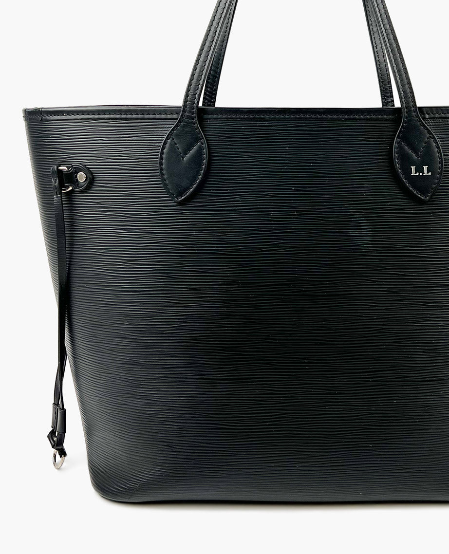 Louis Vuitton Neverfull MM Black Epi – Luxury Helsinki