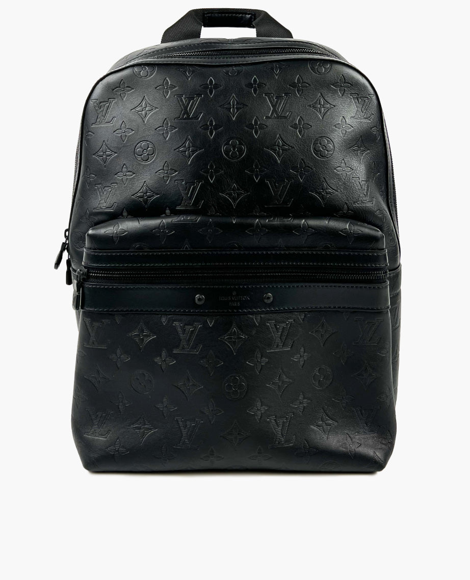 Louis Vuitton Black Monogram Shadow Leather Sprinter Backpack – Luxury ...