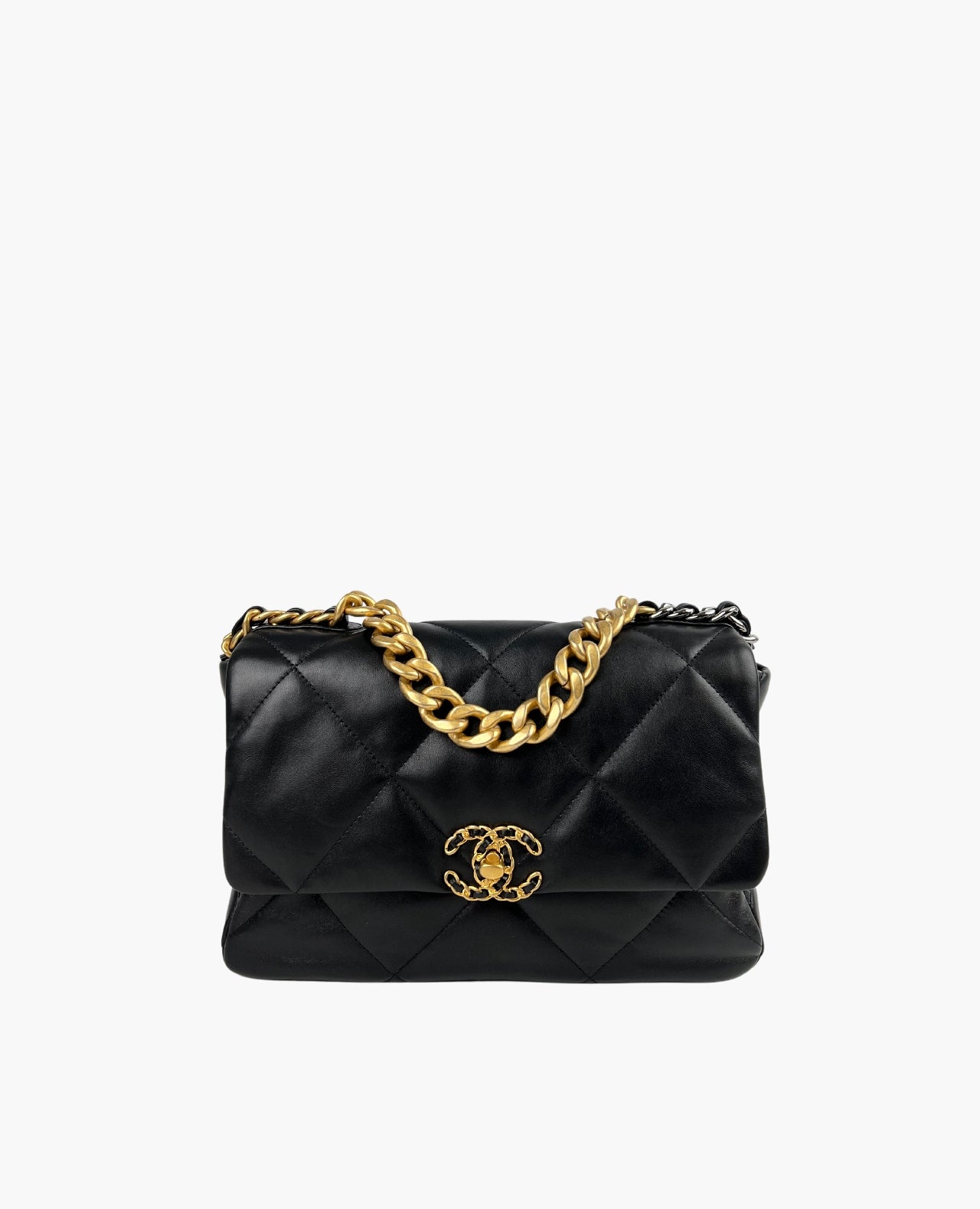 Chanel 19 Large Black Lambskin – Luxury Helsinki
