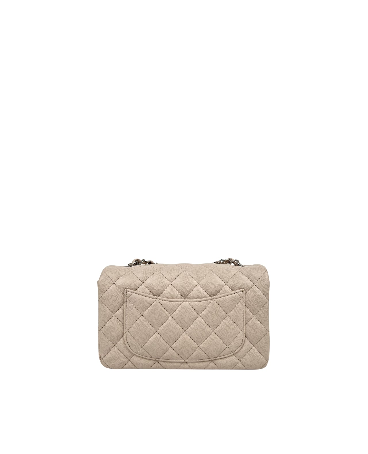 Chanel Mini Rectangular Light Gray Caviar SHW – Luxury Helsinki