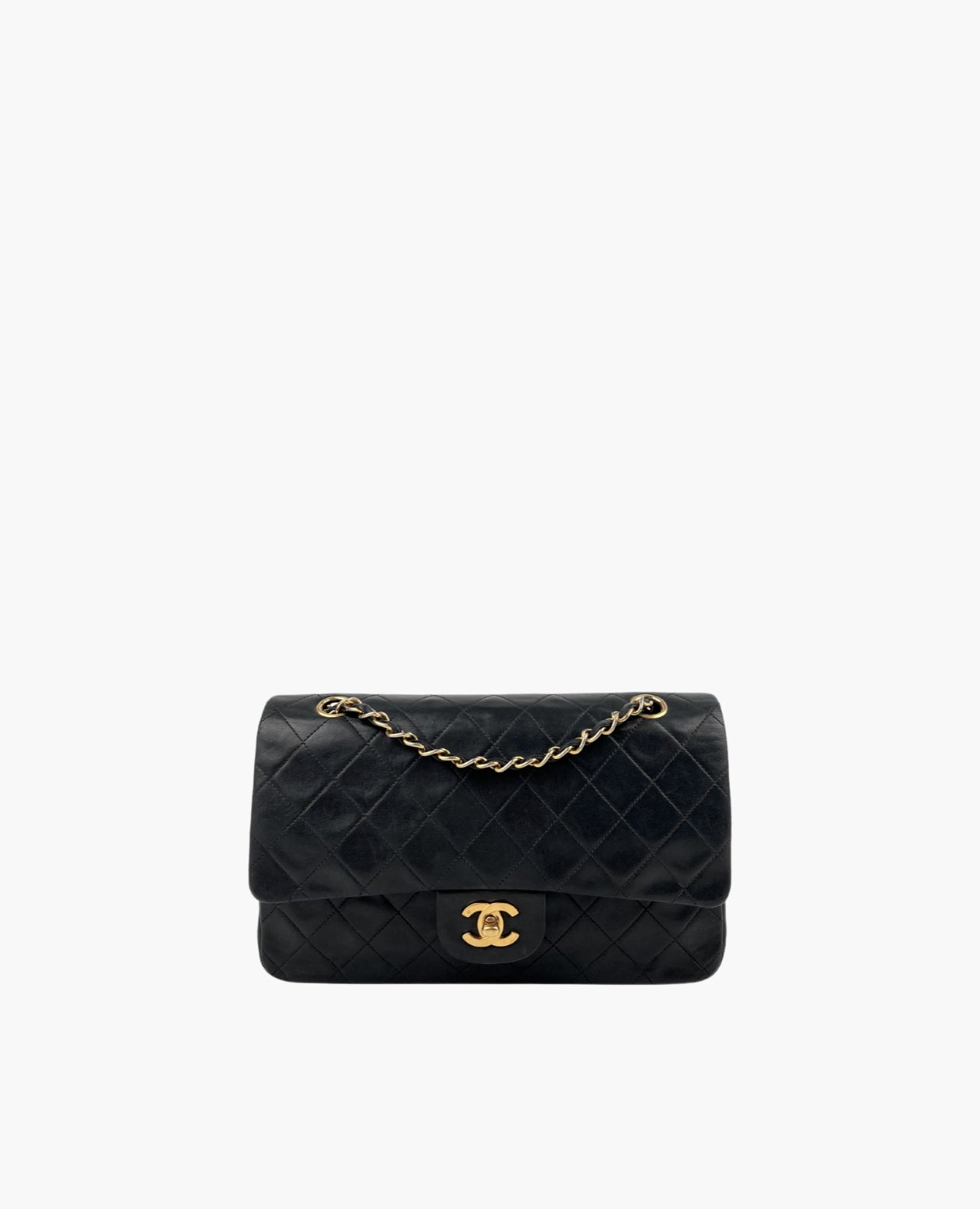 Chanel Timeless Medium Vintage 24 k GHW Black Lambskin – Luxury Helsinki