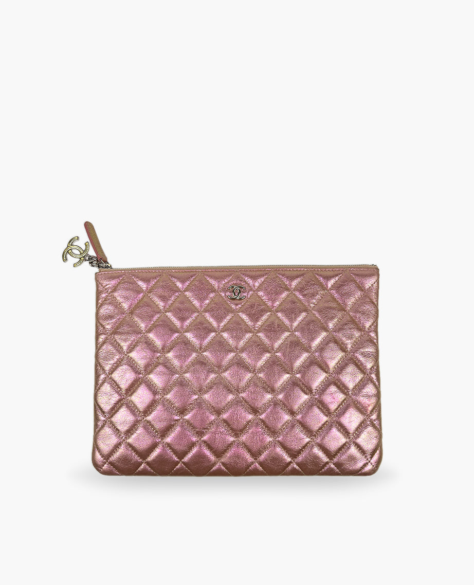 Chanel Timeless O - Case Iridescent Holographic SHW – Luxury Helsinki