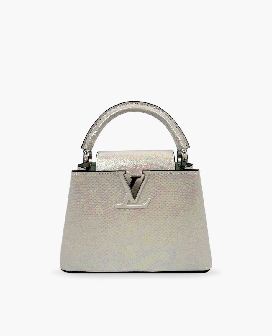 Louis Vuitton Capucines Mini Lizard – Luxury Helsinki