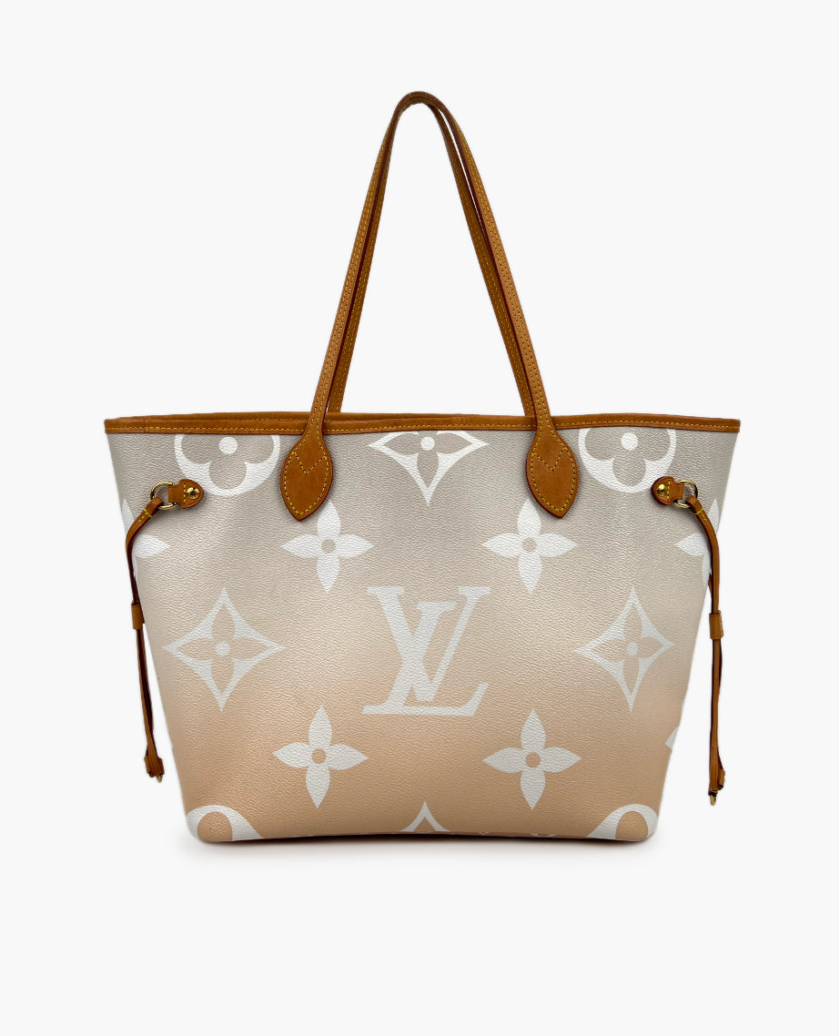 Louis Vuitton Monogram Giant By The Pool Neverfull MM Brume – Luxury ...
